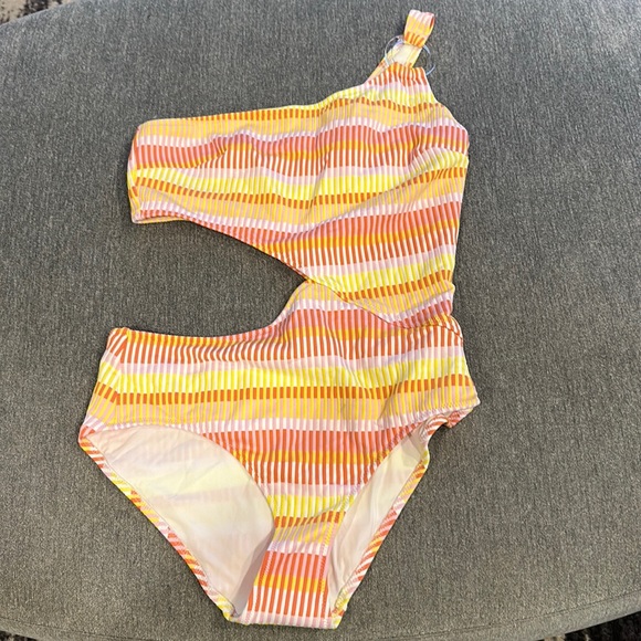 SOLID & STRIPED | Swim | Asymmetrical Swimsuit | Poshmark
